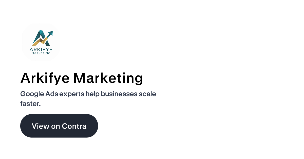 Arkifye Marketing on Contra