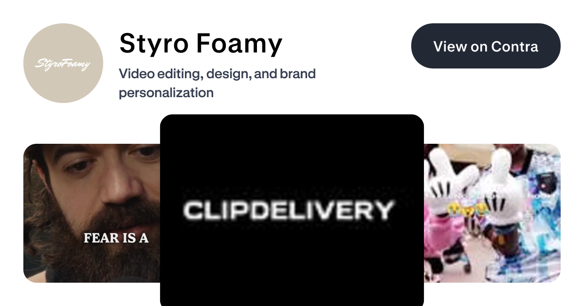 Styro Foamy on Contra