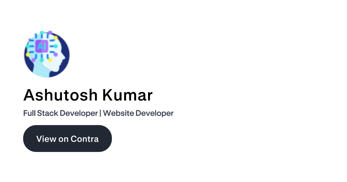 Ashutosh Kumar on Contra