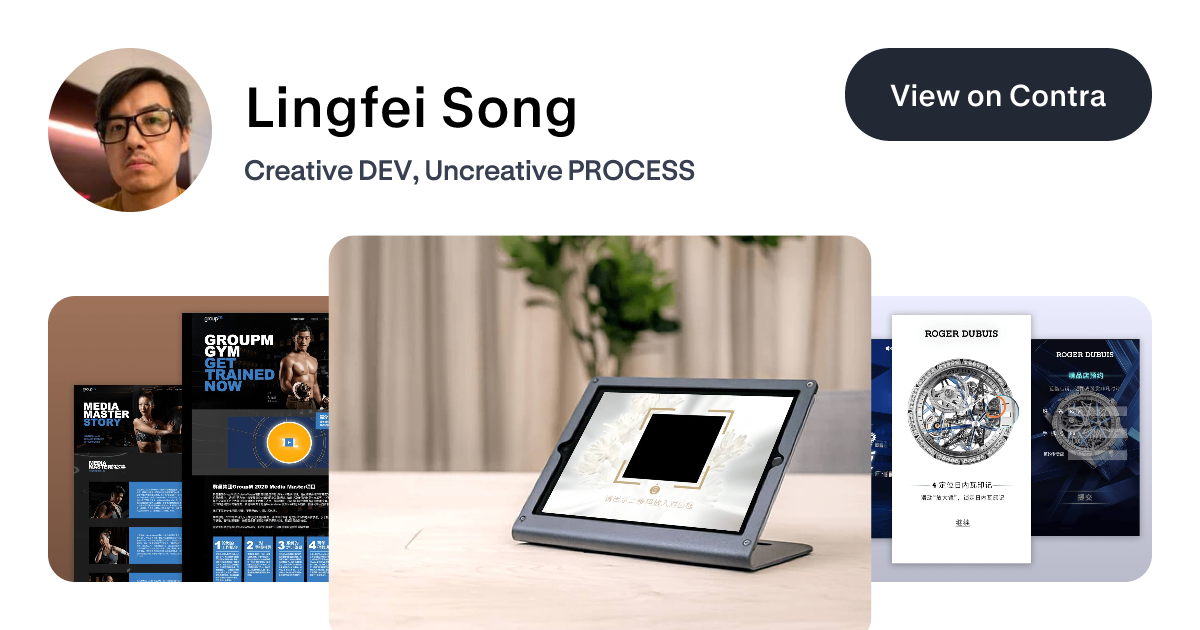 Lingfei Song on Contra | Creative DEV, Uncreative PROCESS
