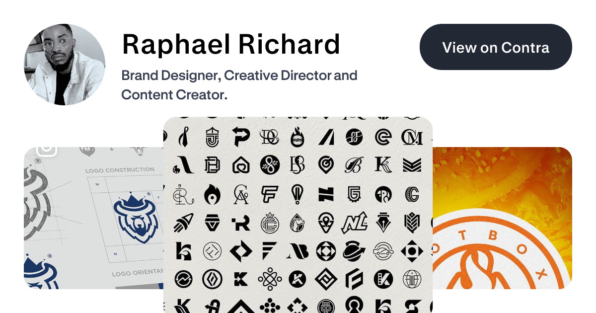 Raphael Richard's Work | Contra