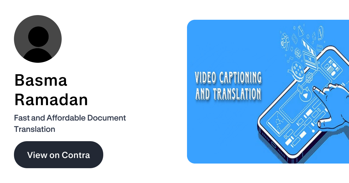 Basma Ramadan on Contra