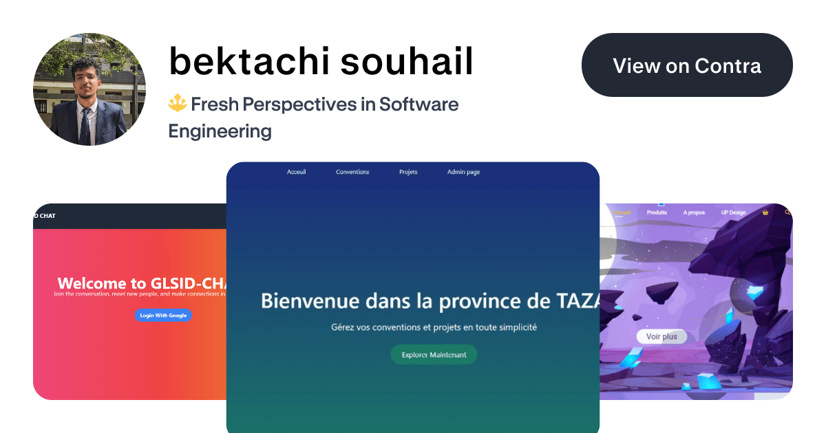 bektachi souhail on Contra