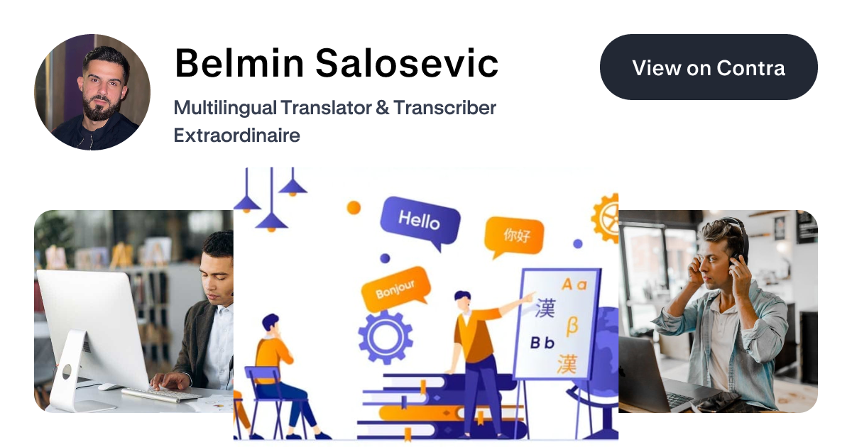 Belmin Salosevic on Contra