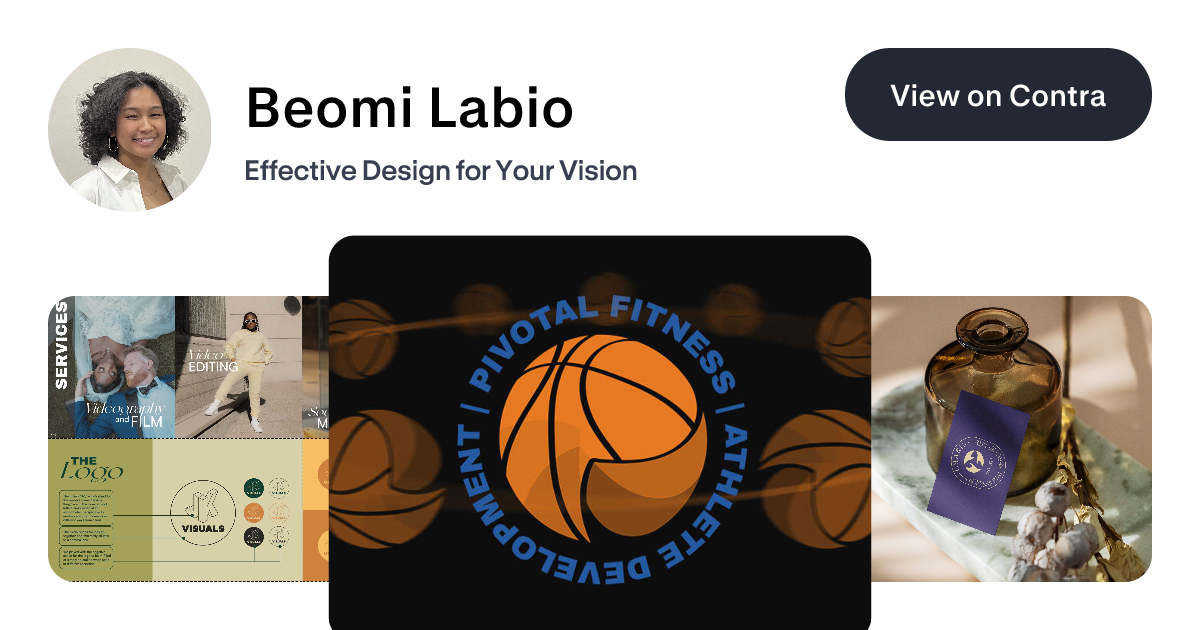 Beomi Labio on Contra | Effective Design for Your Vision