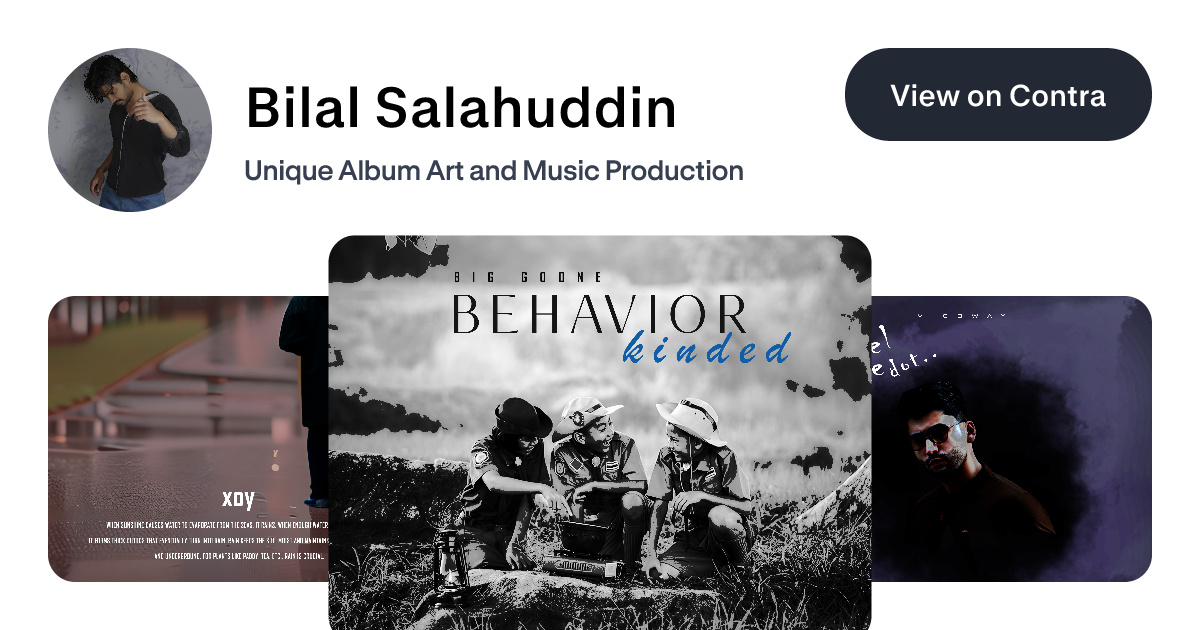 Bilal Salahuddin's Work | Contra