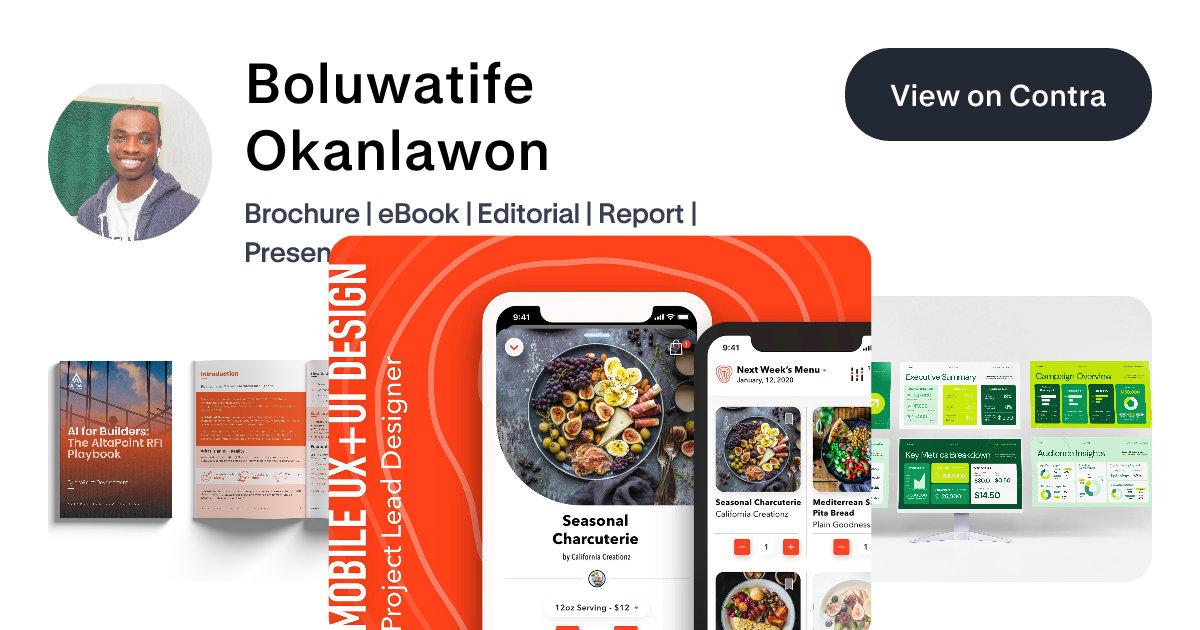 Boluwatife Okanlawon on Contra