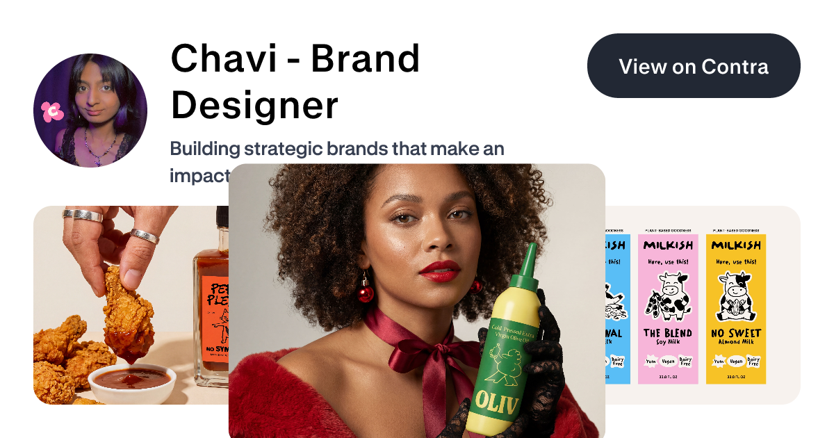 Chavi - Brand Designer on Contra