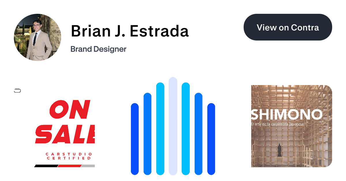 Brian J. Estrada on Contra | Brand Designer