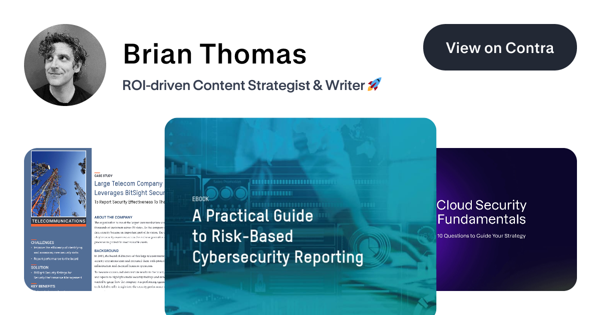 Brian Thomas on Contra