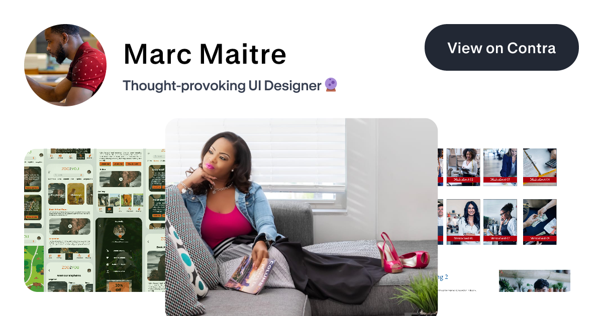 Marc Maitre - UI Designer | Contra