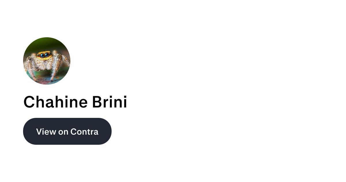 Chahine Brini | Contra