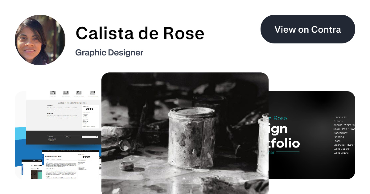 Calista de Rose's Work | Contra