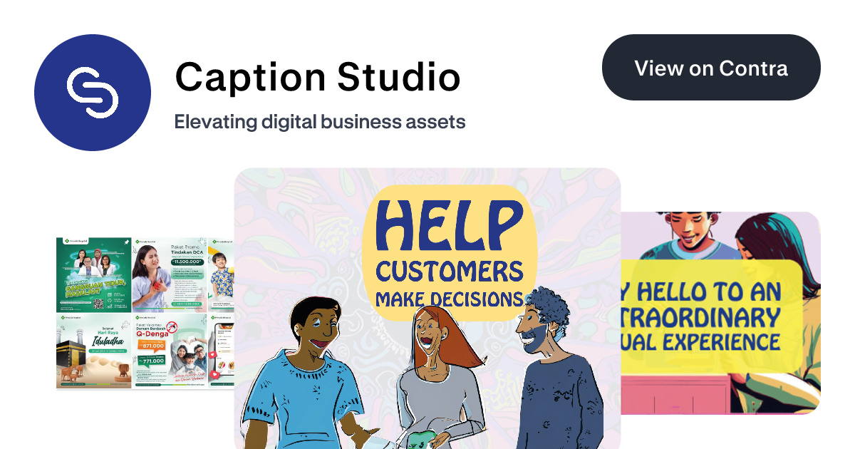 Caption Studio's Work | Contra