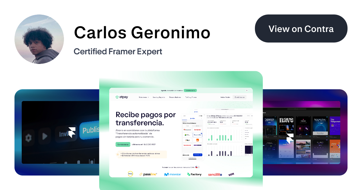 Carlos Geronimo's Work | Contra