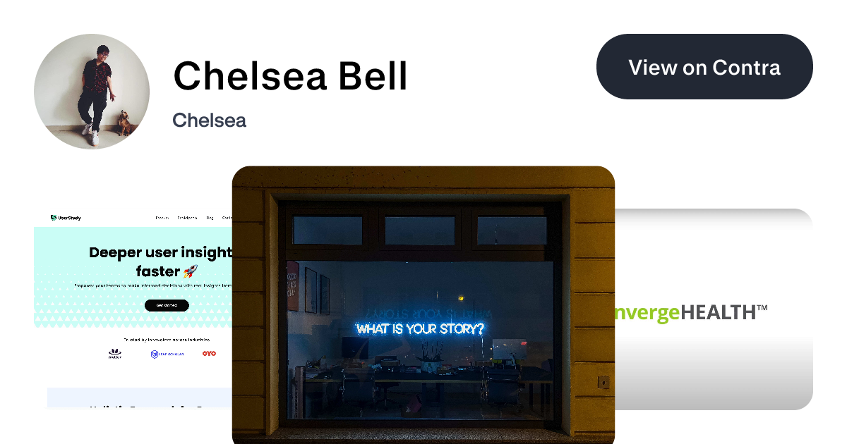 Chelsea Bell on Contra | Chelsea