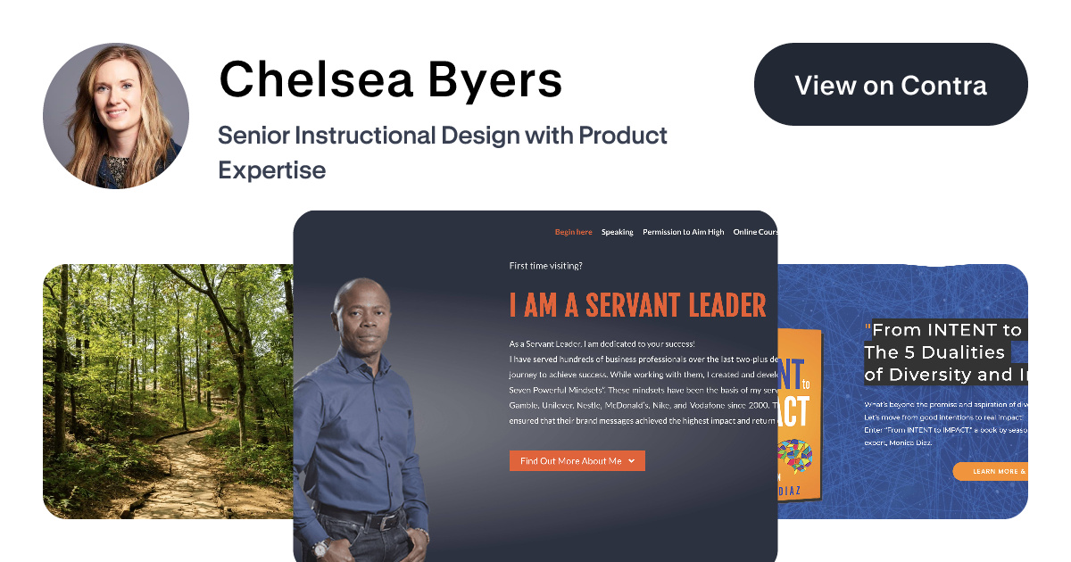 Chelsea Byers's Work | Contra
