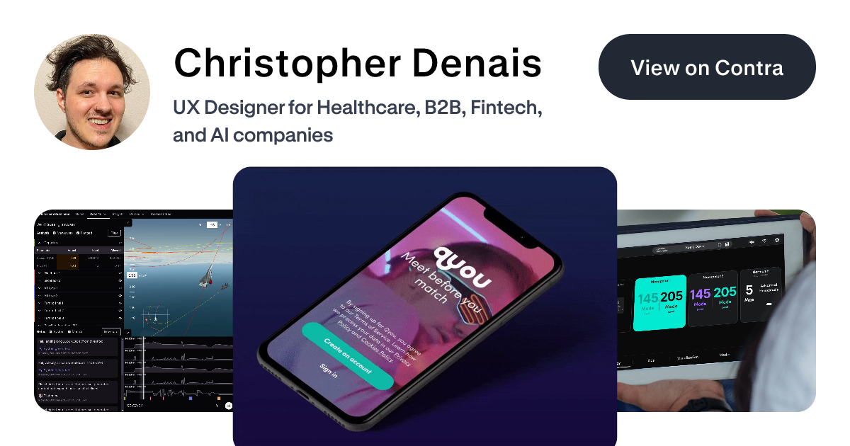 Christopher Denais's Work | Contra