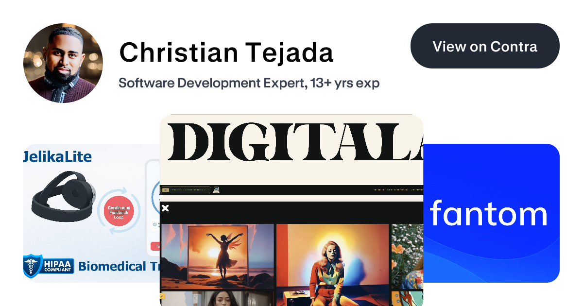 Christian Tejada's Work | Contra