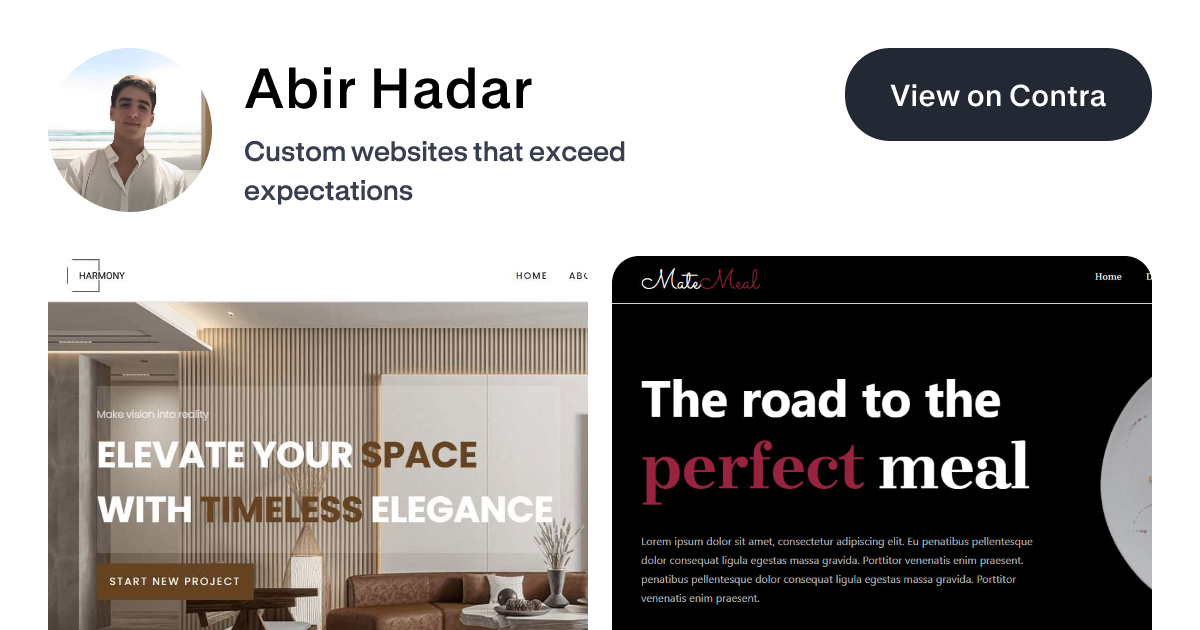 Abir Hadar on Contra