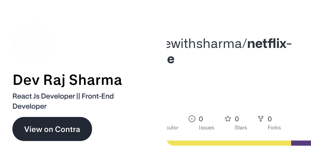 Dev Raj Sharma on Contra