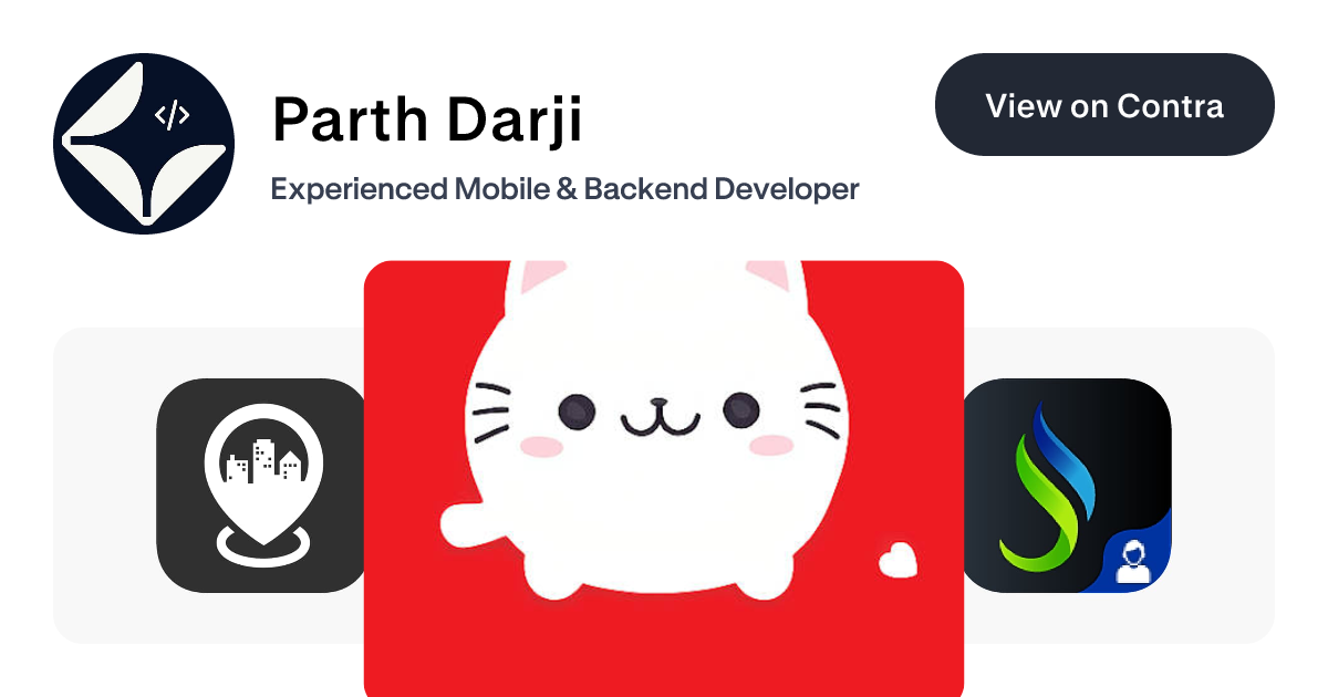 Parth Darji on Contra