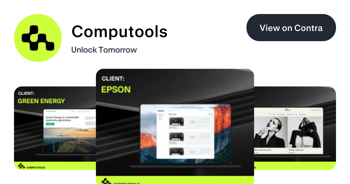 Computools ⠀ on Contra | Unlock Tomorrow