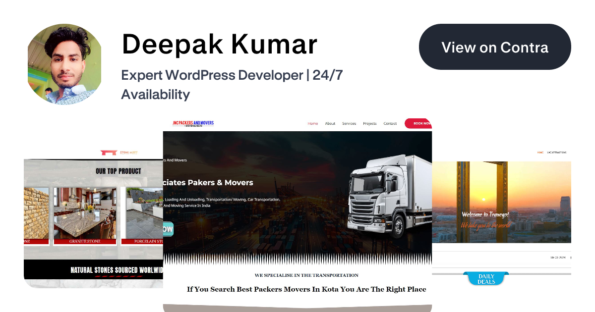 Deepak Kumar on Contra