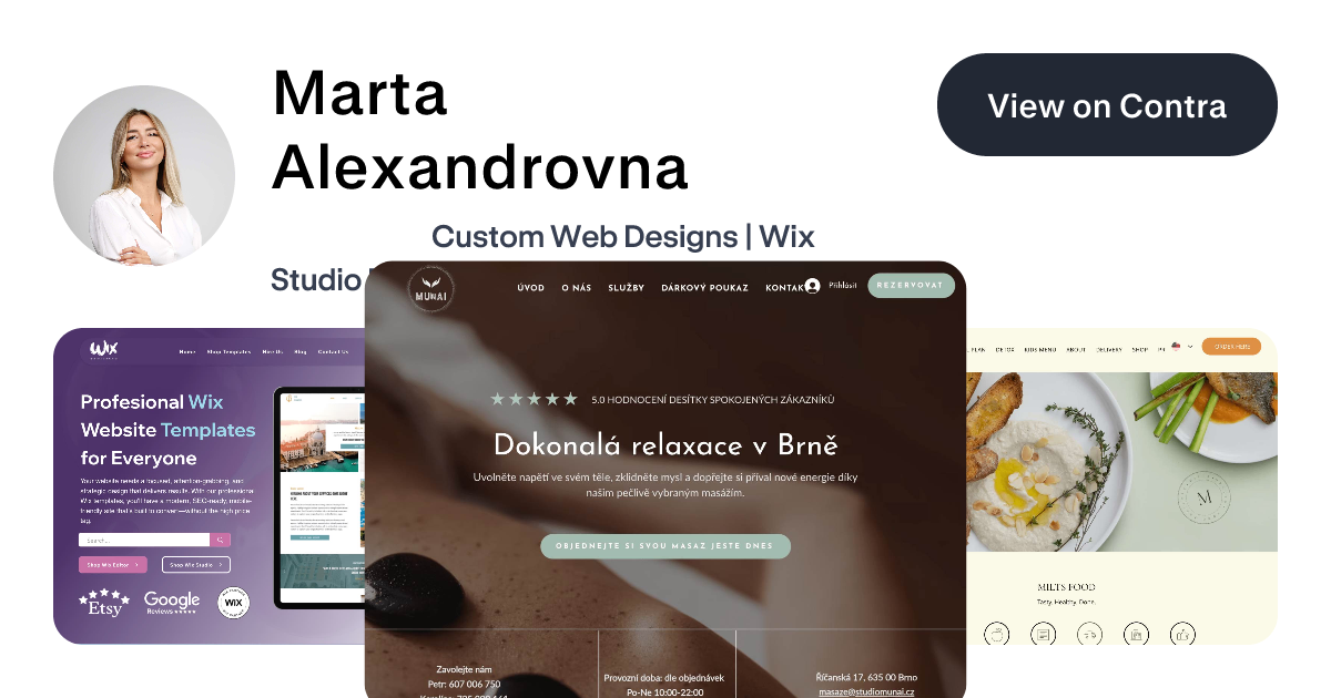 Marta Alexandrovna's Work | Contra