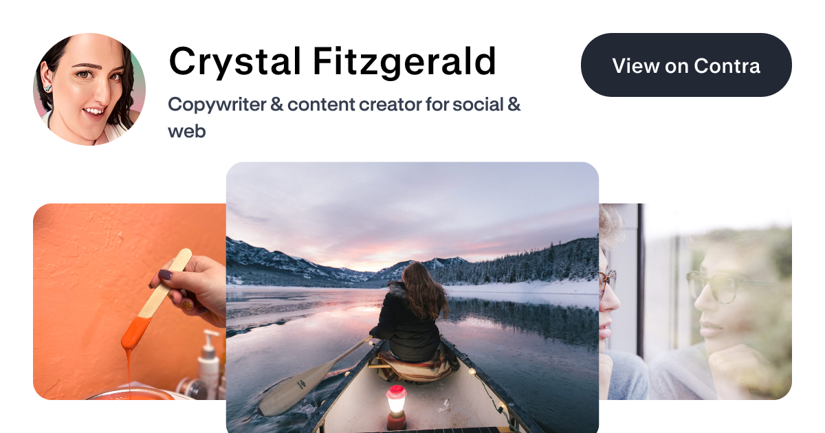 Crystal Fitzgerald on Contra