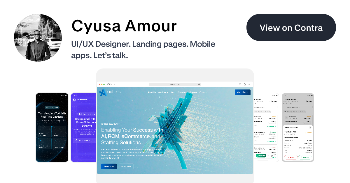 Cyusa Amour on Contra