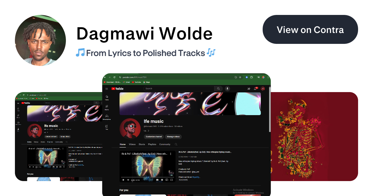 Dagmawi Wolde on Contra