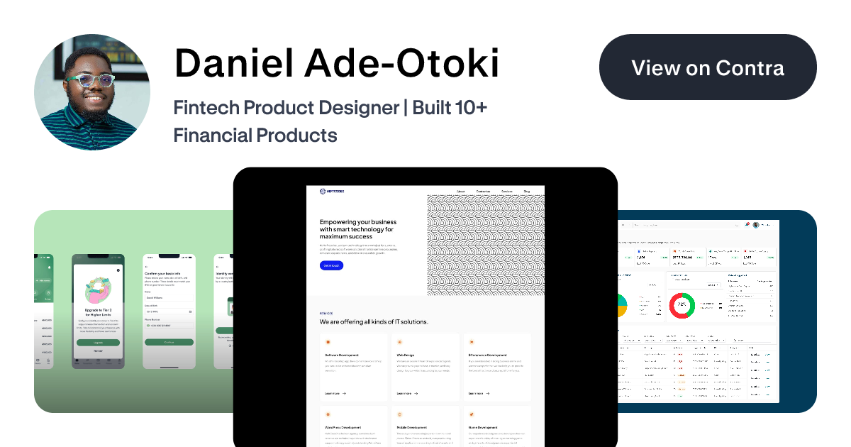 Daniel Ade-Otoki on Contra