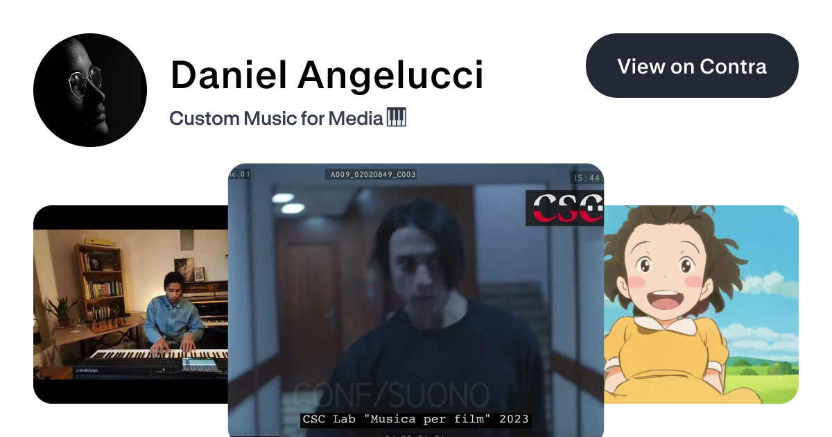 Daniel Angelucci on Contra | Custom Music for Media 🎹