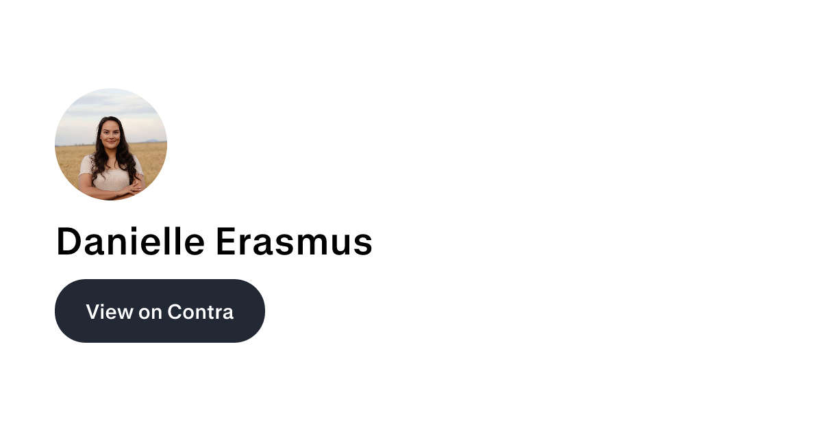 About Danielle Erasmus | Contra