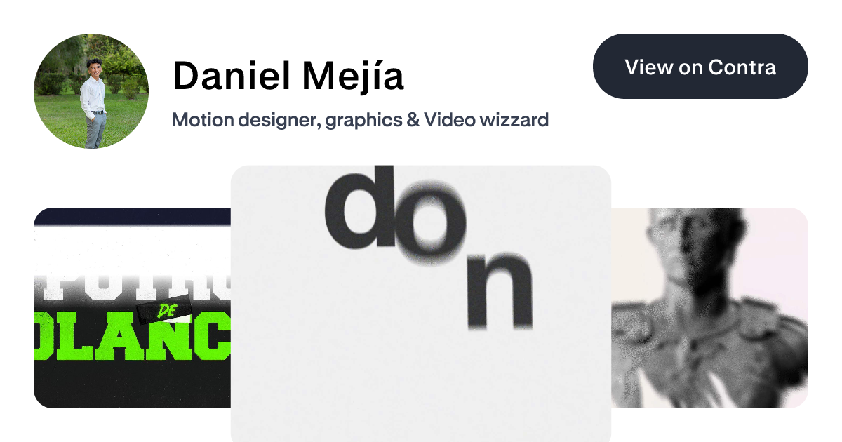 Daniel Mejía on Contra