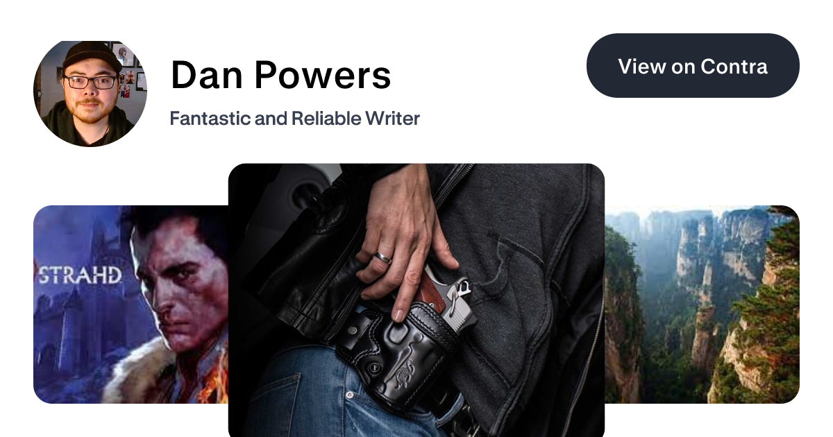 Dan Powers on Contra | Fantastic and Reliable Writer