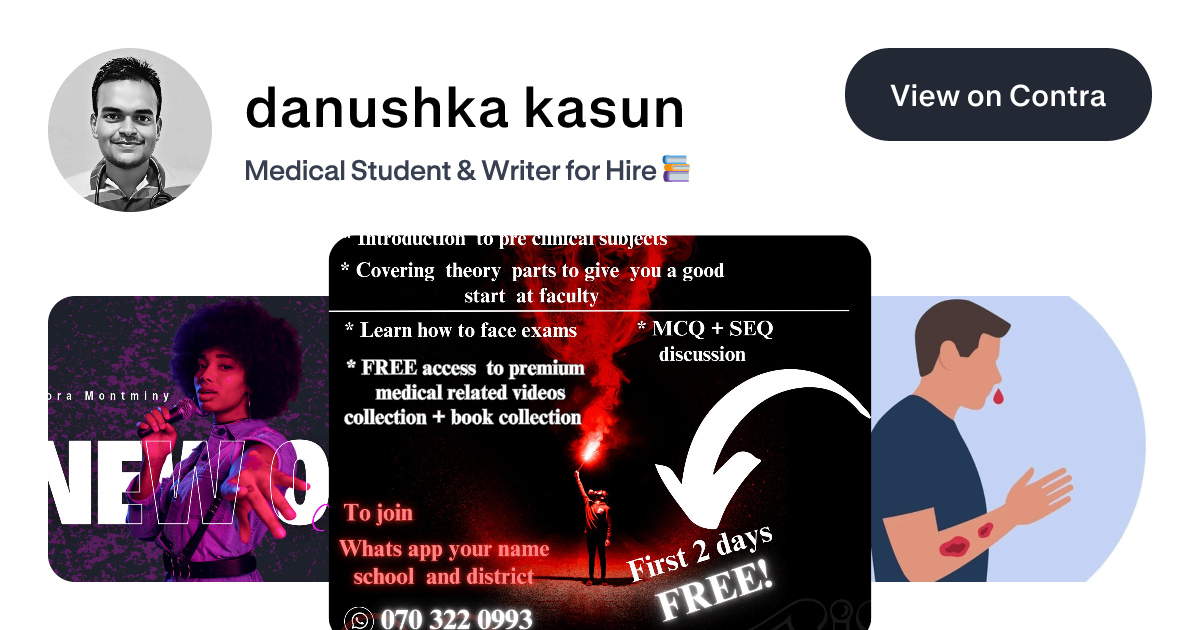 danushka kasun on Contra