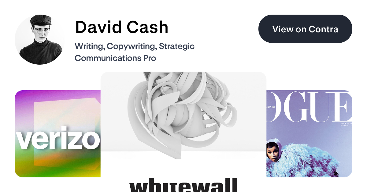 David Cash on Contra