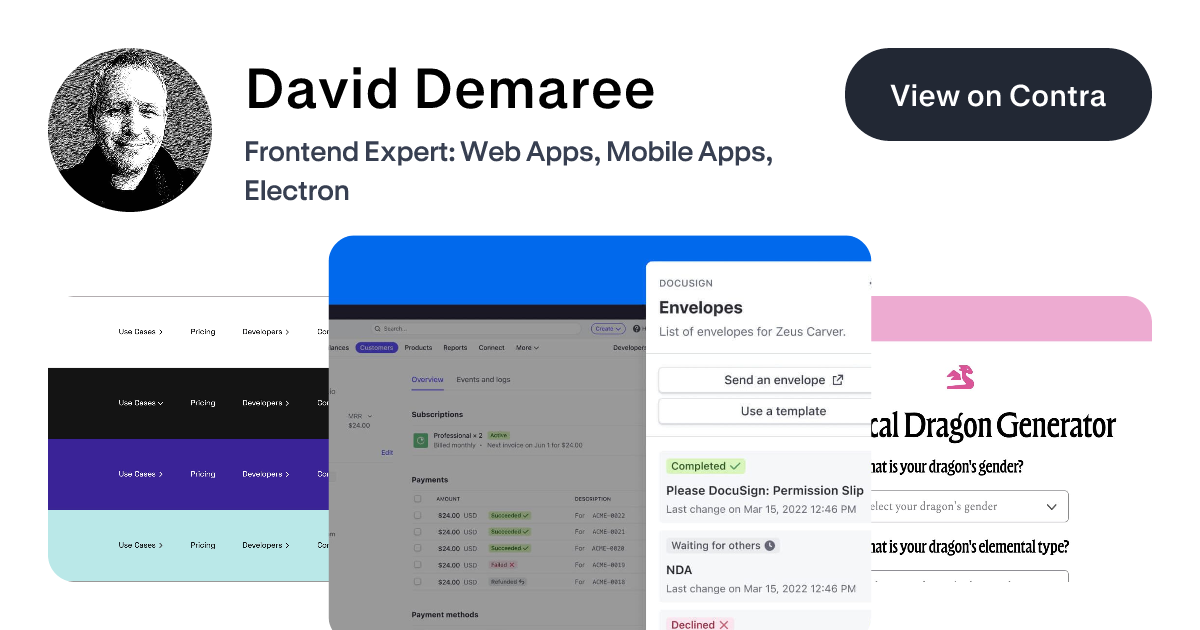 David Demaree on Contra