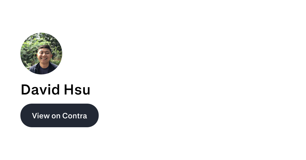 David Hsu - CEO | Contra