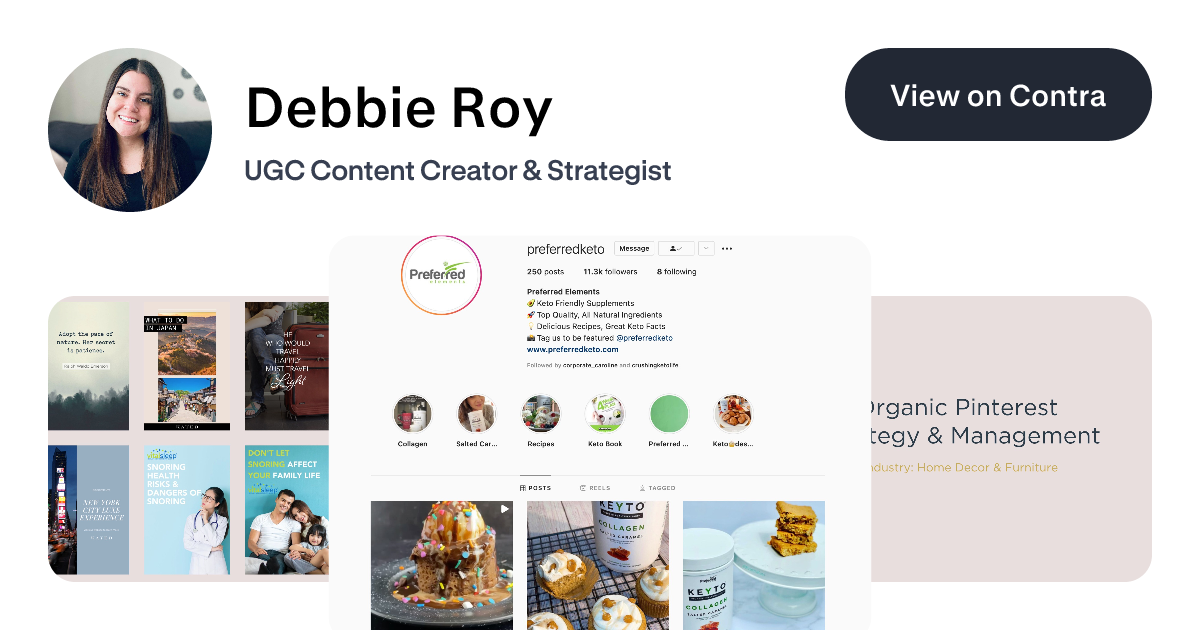 Debbie Roy's Work | Contra