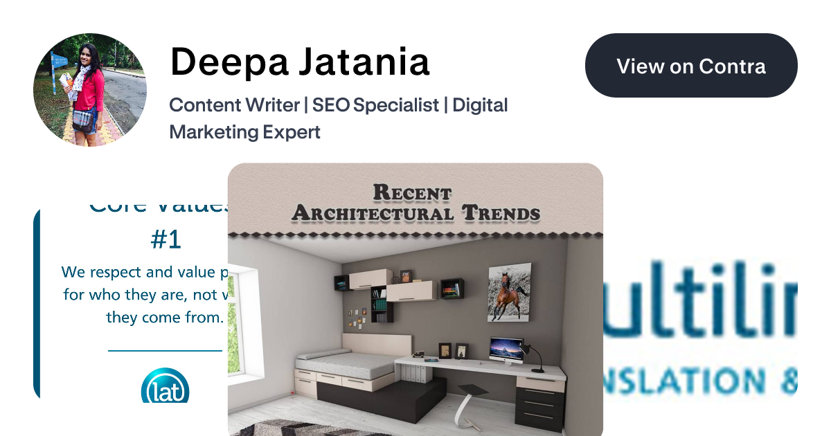 Deepa Jatania on Contra