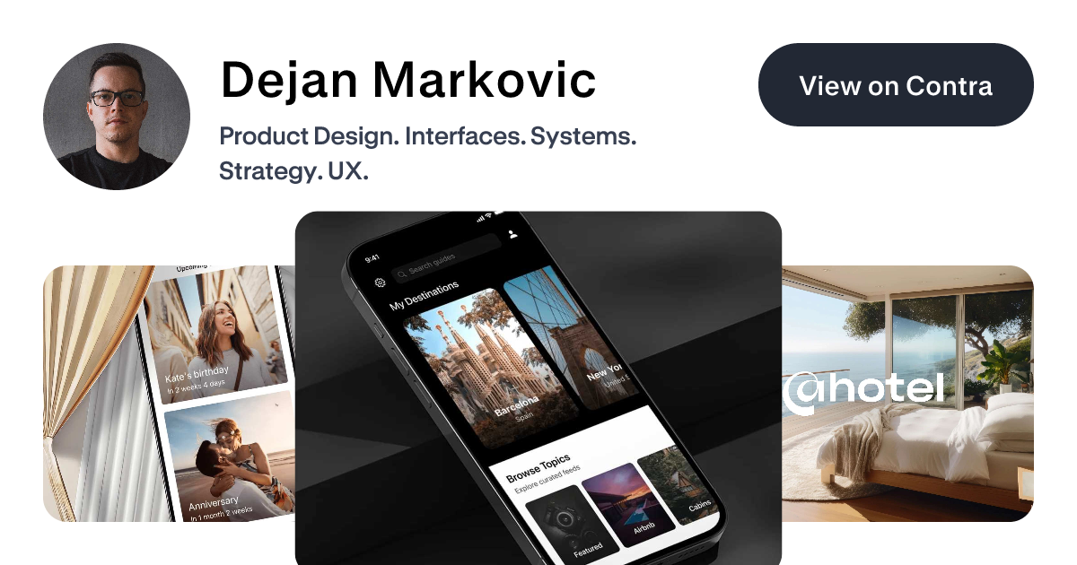 Dejan Markovic on Contra