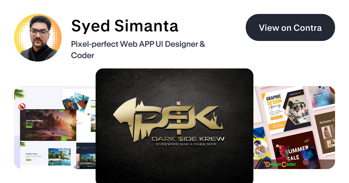 Syed Simanta's Work | Contra