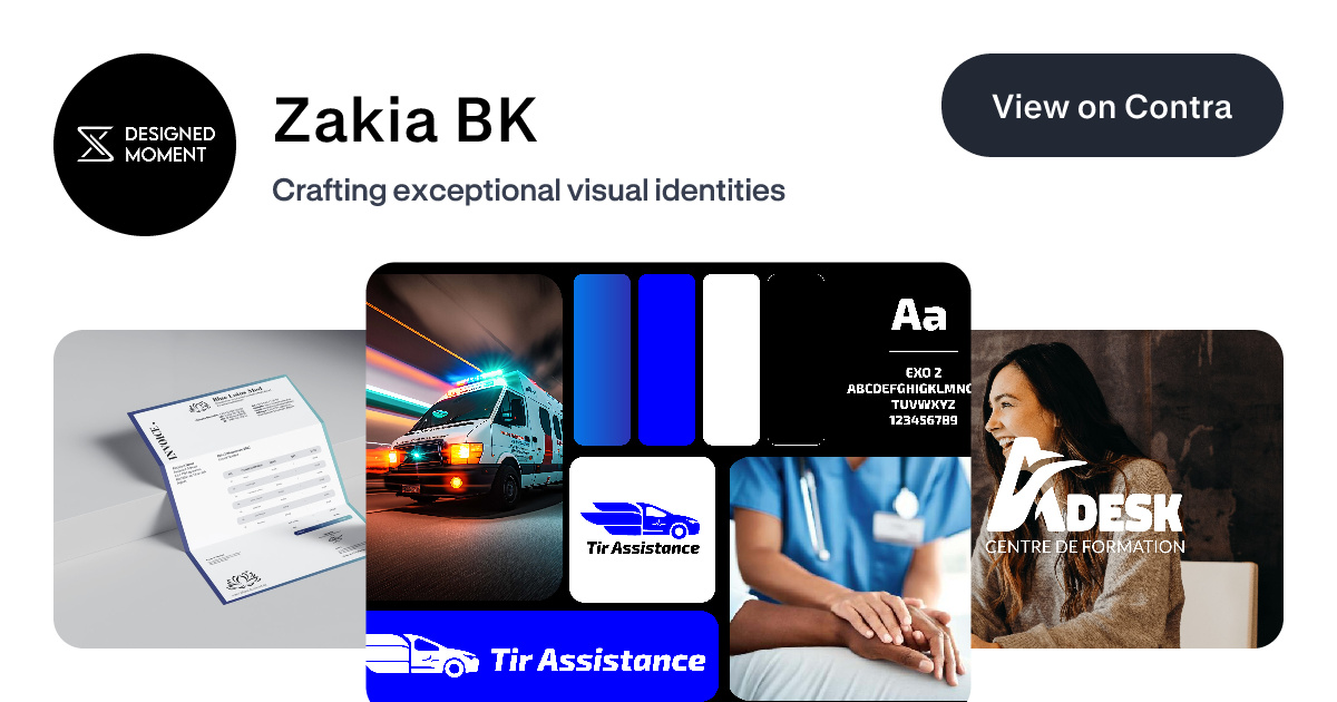 Zakia BK on Contra | Crafting exceptional visual identities