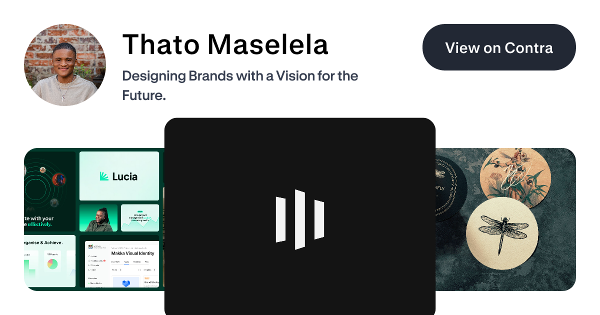 Thato Maselela on Contra