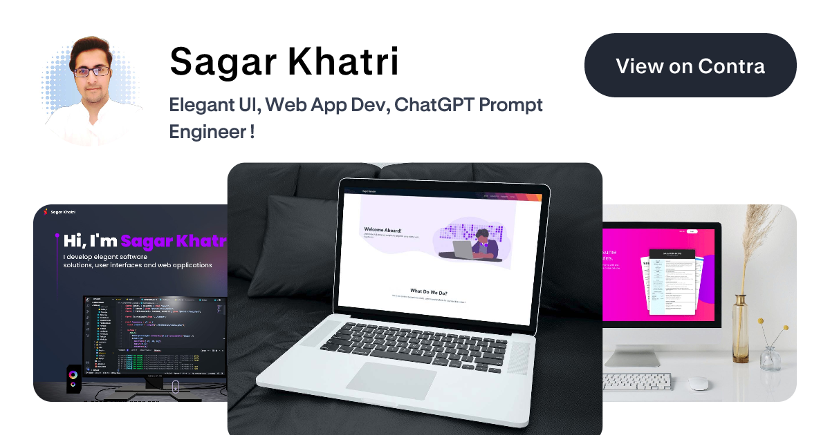 Sagar Khatri on Contra