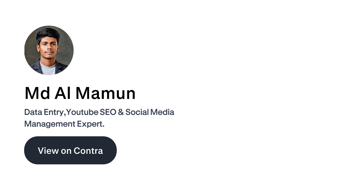 Md Al Mamun on Contra