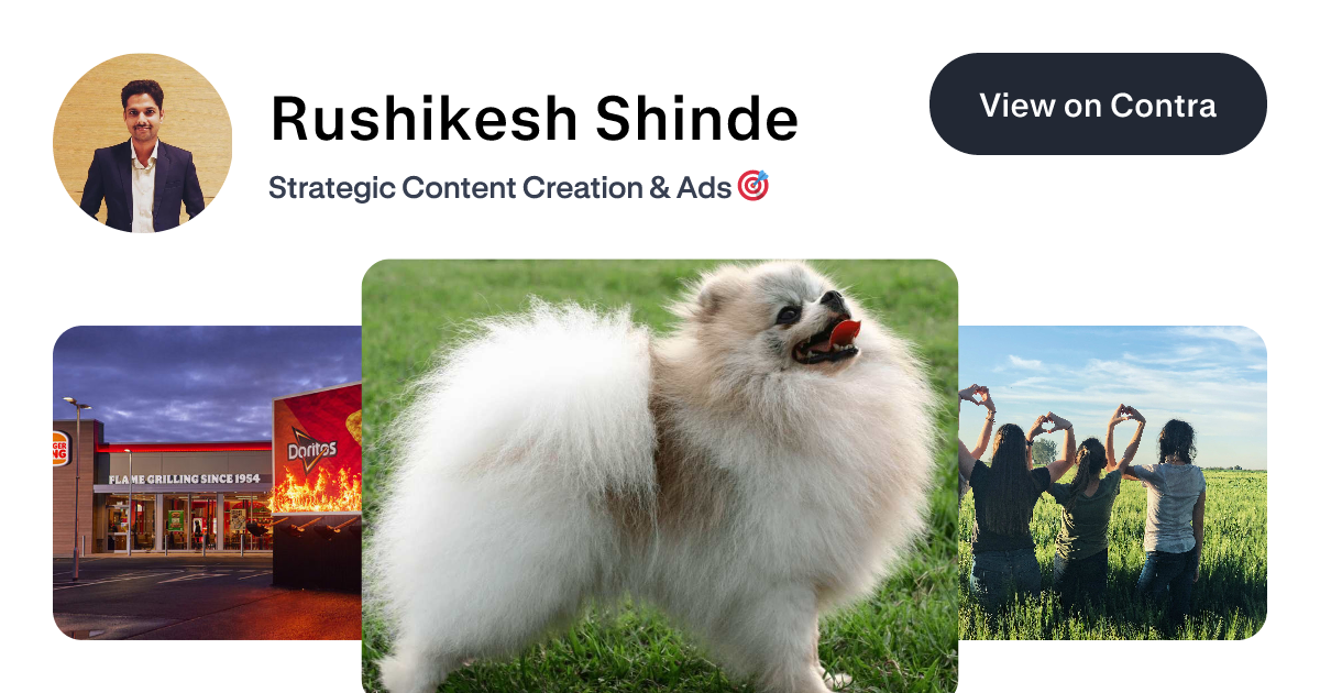 Rushikesh Shinde's Work | Contra